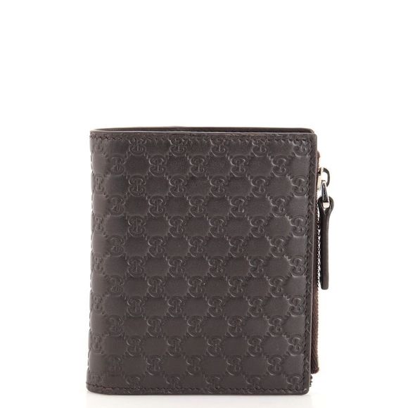 Gucci | Bags | Gucci Bifold Wallet Outlet Microguccissima Leather ...
